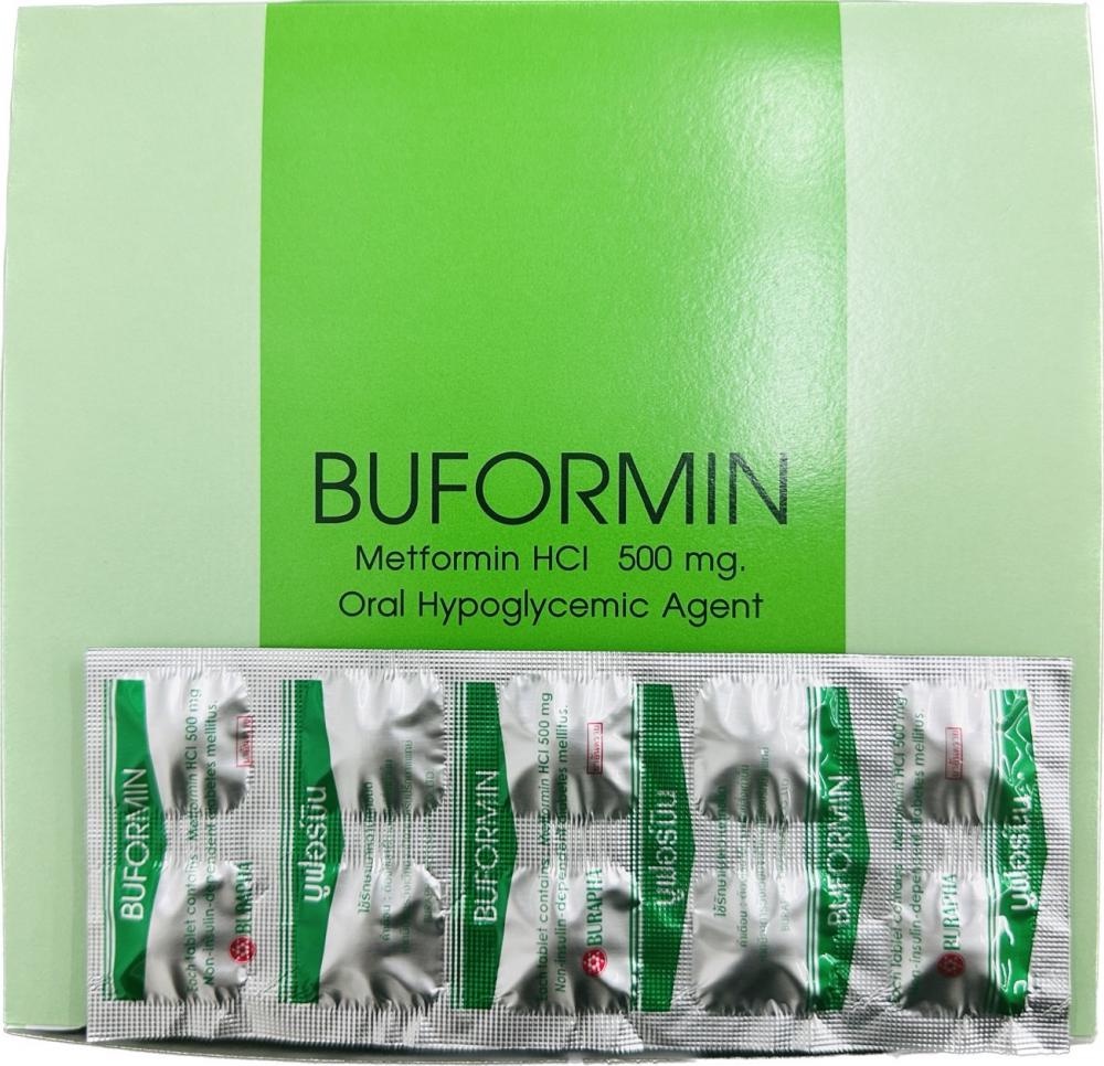 BUFORMIN 500MG 10TAB